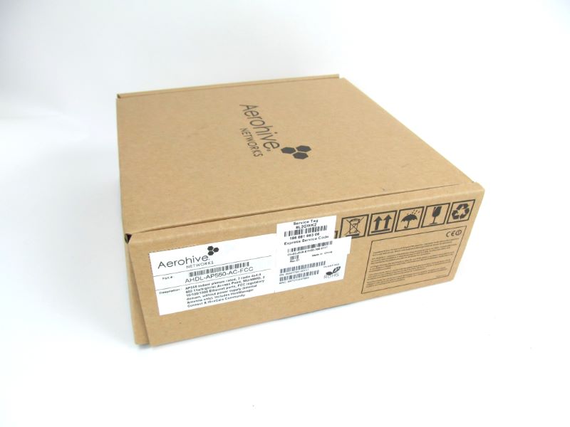 New Open Box Aerohive AP550 Dell Indoor Access Point 802.11a/b/g/n/ac
