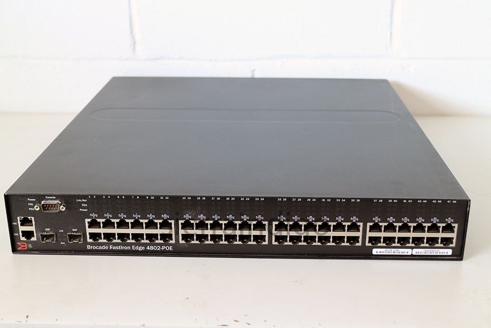 Brocade Foundry Edge FES4802-POE 48-port POE Switch