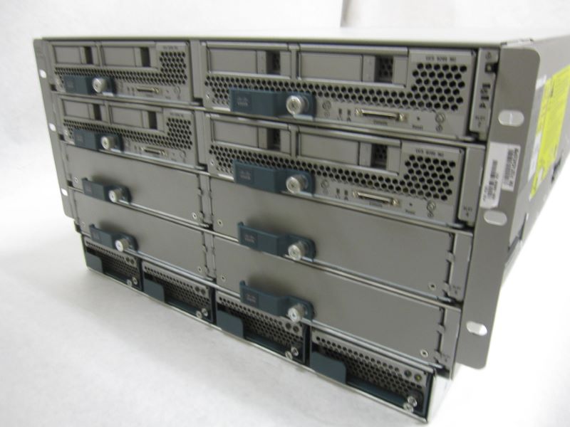 Cisco UCS 5108 Chassis N20-C6508 w/4 loaded B200 M3-48 total cores ...