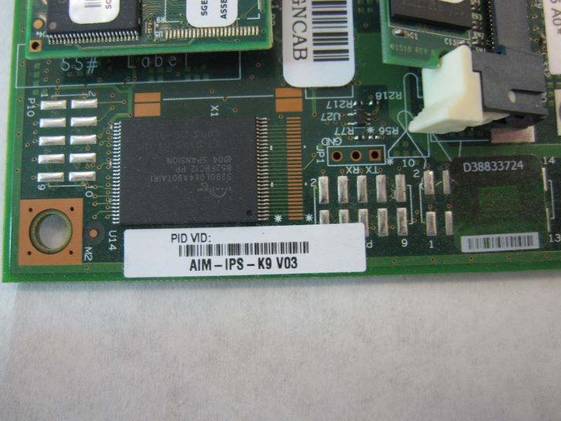 CISCO AIM-IPS-K9 Intrusion Prevention Mod Cisco 1841/2800/3800
