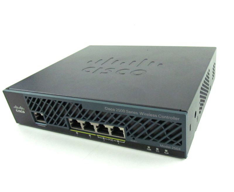 CISCO AIR-CT2504-15-K9 2504 Wireless Controller with 15 Access Point ...