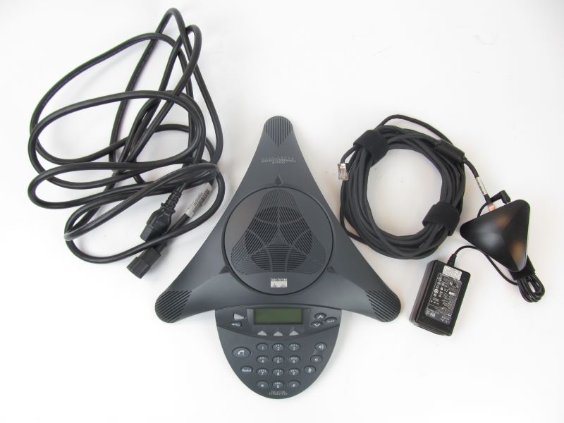 CISCO CP-7936 7936 Gray Unified IP Confrence Station Phone VoIP with Power