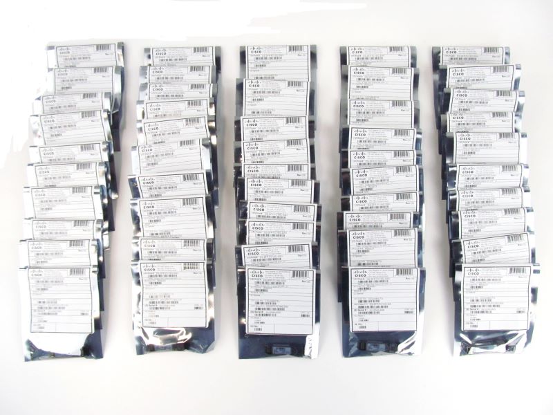 Lot of 100 NEW Cisco 16Gb DS-SFP-FC16G-SW SFP+ transceiver mod, LC ...
