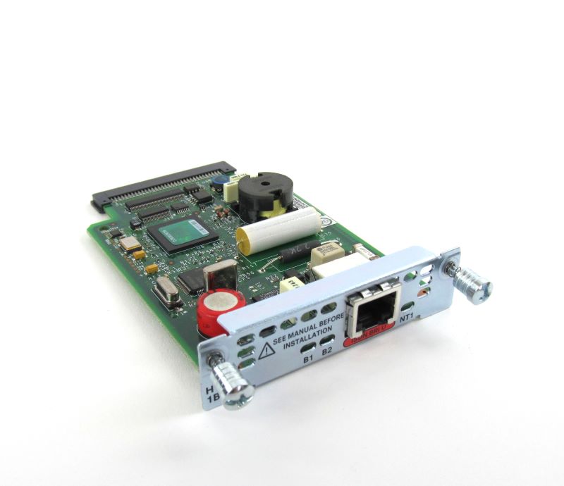 CISCO HWIC-1B-U 1-Port ISDN BRI High-Speed Interface Card