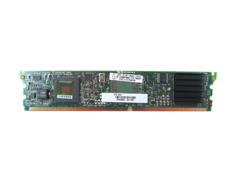 CISCO PVDM3-64 High Density Voice and Video DSP 64 Channel Module