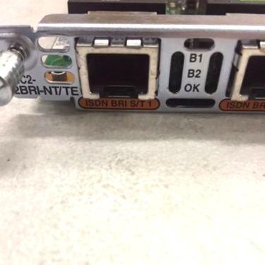 CISCO VIC2-2BRI-NT/TE 2-Port BRI Voice Module For Cisco Routers