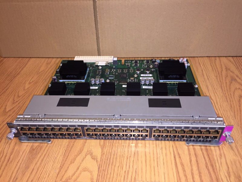 CISCO WS-X4548-RJ45V+ 48 Port Gigabit Ethernet Line Card
