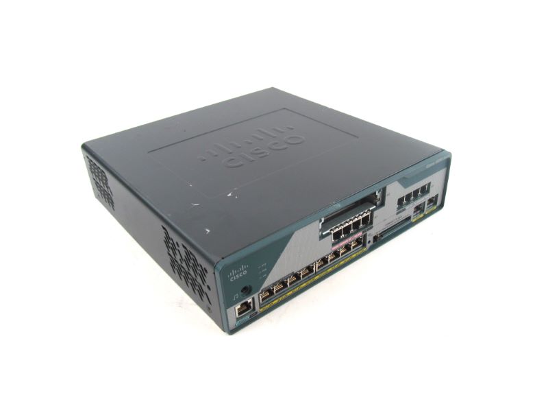 Cisco C1861E-SRST-F/K9 8-Port 10/100 Wireless ISR Router, No Power
