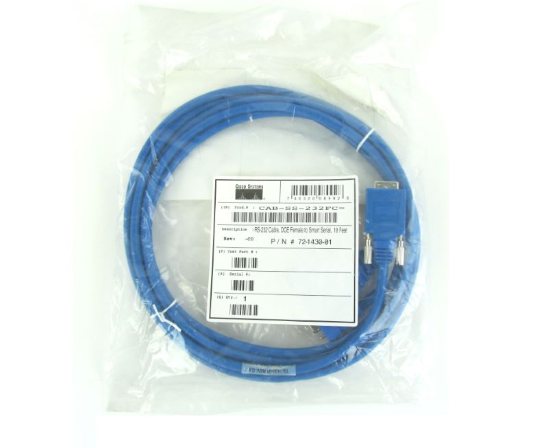 Cisco CAB-SS-232-FC DCE Female to Smart Serial 10FT