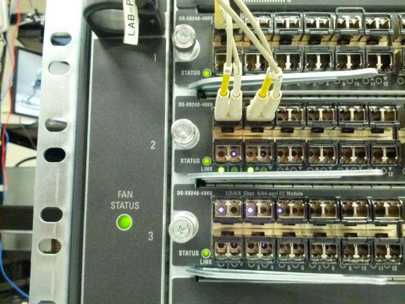 Cisco DS-C9513 MDS DS-C9513 w/Redundant SUP2, 6x DS-X9248-48K9zk 4/44 8gbps