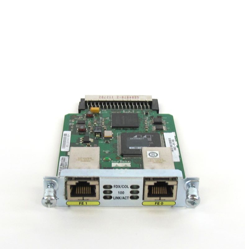 【公式ショップ】 Cisco 2 ポート ファースト イーサネット High-Speed WAN Interface Card HWIC ...