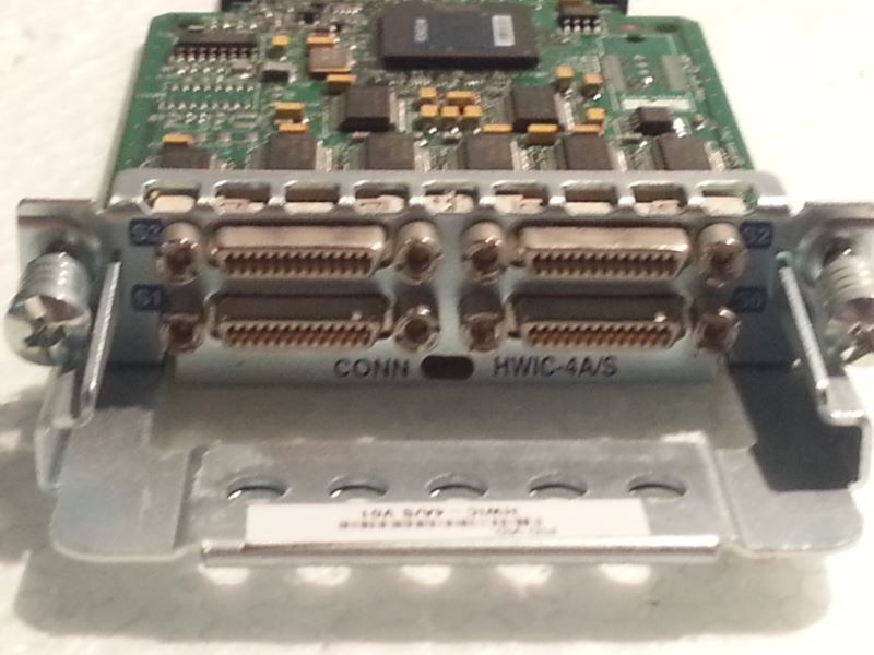 Cisco HWIC-4A/S 4-Port Async/Sync High-Speed WAN Interface Card
