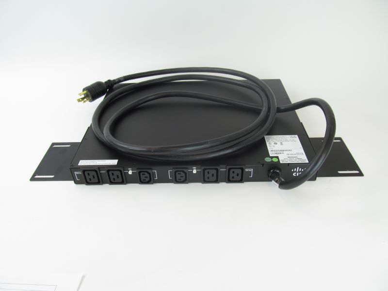 Cisco RP208-30-1P-U-1 1RU PDU Power Distribution Unit C13, C19, Single ...