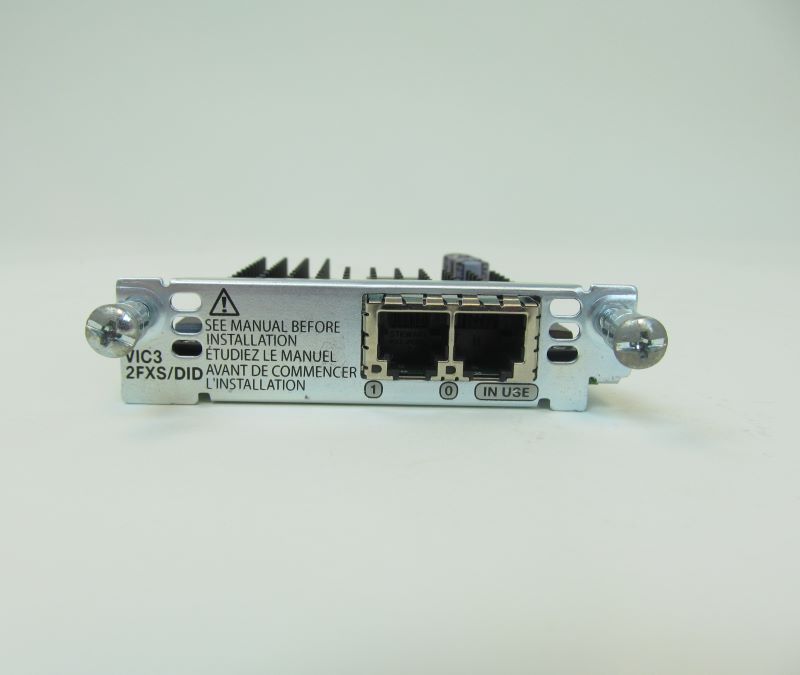Cisco VIC3-2FXS/DID 2-Port FXS and DID Voice/Fax Interface Card