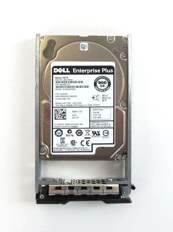 Dell Compellent 0GKY31 900Gb SAS 10K RPM 2.5" Hard Drive for SC220