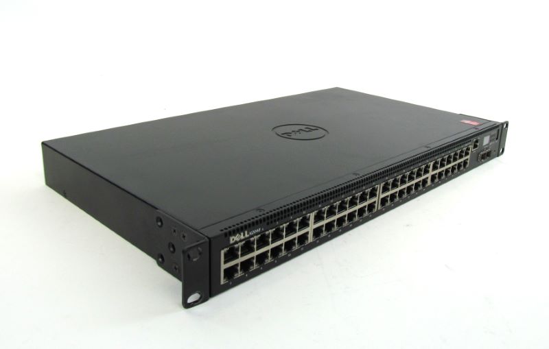 Dell 0N2048 L2 48-Port Gb Rackmount Ethernet Switch 2x 10GbE SFP+