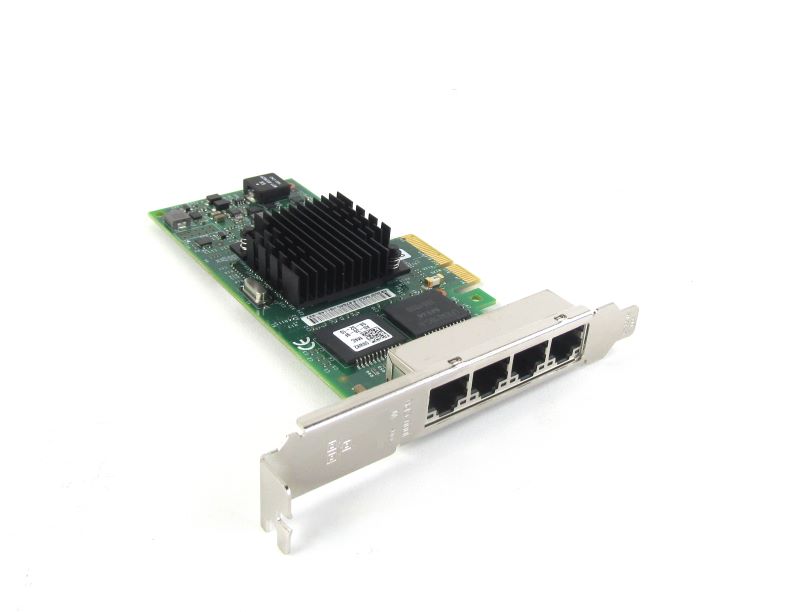 Dell 0NWK2 I350-T4 Quad Port PCI-E 1Gbe Network Adapter Full height bracket