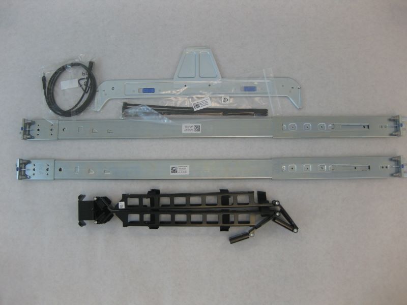 Dell 0R137J Poweredge R610 Ready Rails with cable arm and cable support ...
