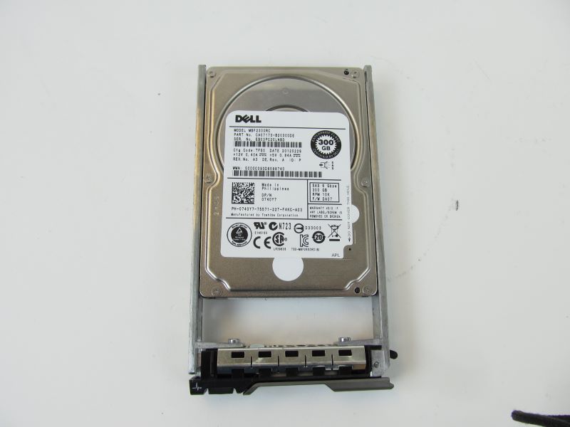 Dell 740Y7 300GB SAS 10k 2.5" Hard Drive 6GBPS With Tray
