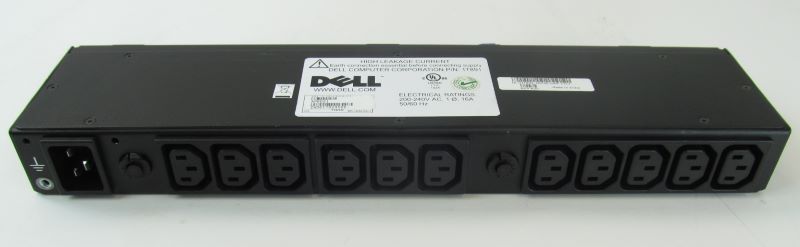 Dell AP6021 11-Outlet 220V Rack Mount Rack PDU Power Distribution Unit