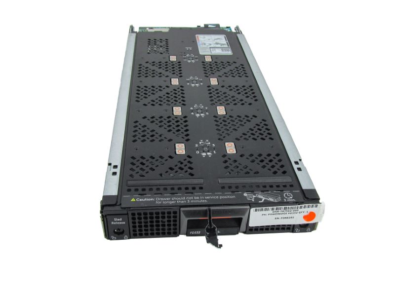 Dell FD332 Storage Block w/PERC cards