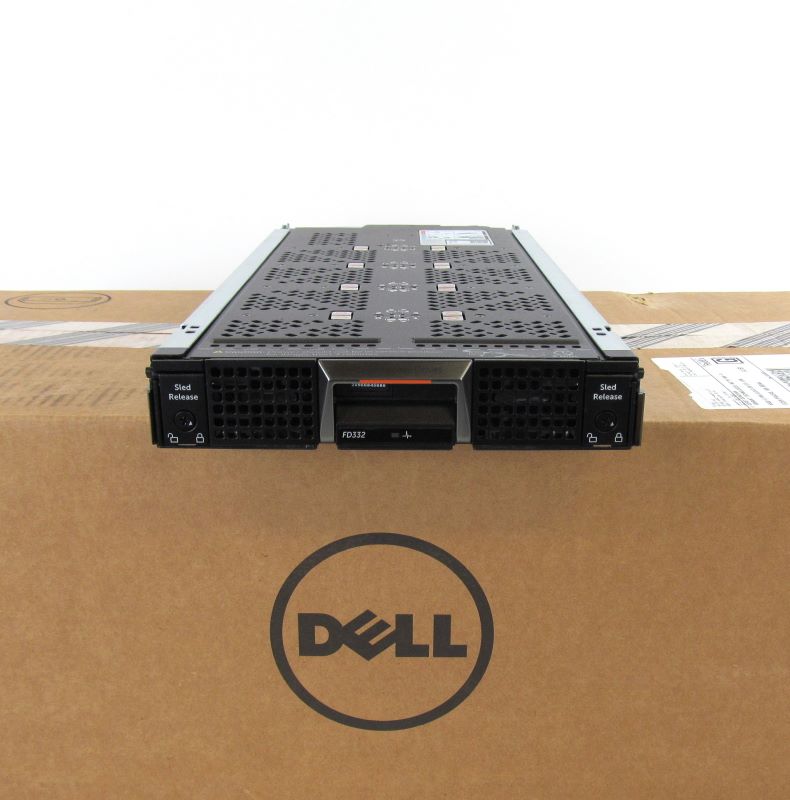 Dell FD332-DP PowerEdge Storage Block Dual Perc No Hard Drives