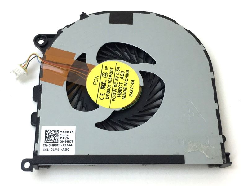 Dell H98CT XPS 15 9530 Precision M3800 Right Cooling Fan