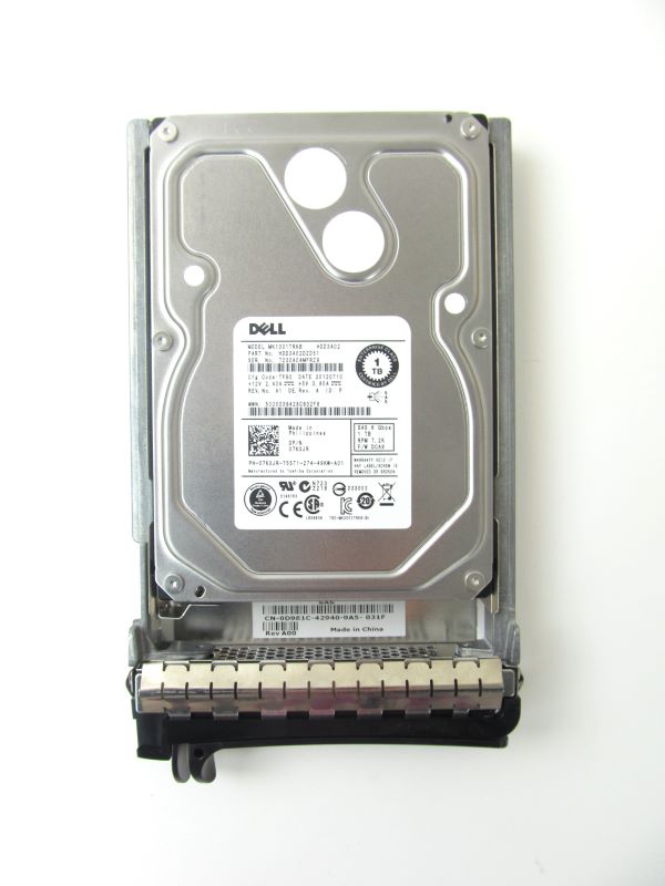Dell HDD3A02DZD51 1TB 7.2K RPM 3.5" SAS Hard Drive