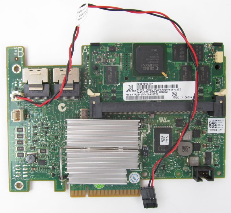 Dell KK67X H700 PERC Integrated Raid Controller 6GB/S PCI-E Cable