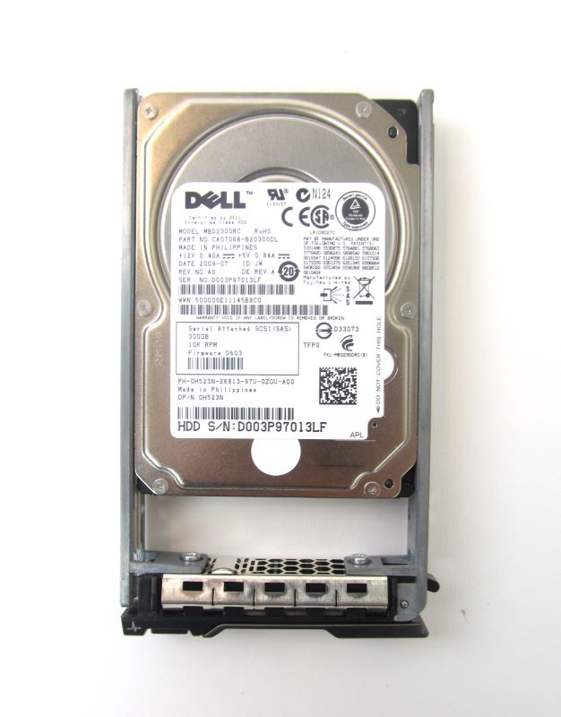 Dell MBD2300RC 300GB 10K RPM 6Gbps 2.5" SAS Hard Disk Drive