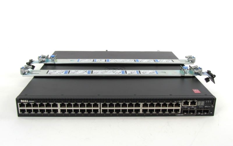 Dell N3048P PoE+ 48x 1GbE Port Switch w/ Rail Kit