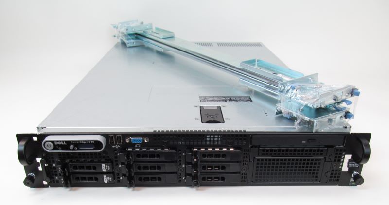 Dell Poweredge 2970 Server 2.4GHZ Dual Core 2216, 2GB, 2x73GB SAS, Raid ...