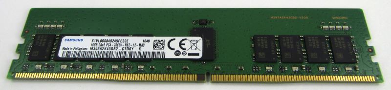 Dell PWR5T 16GB PC4-21300V DDR4-2666 2RX8 ECC Memory DIMM