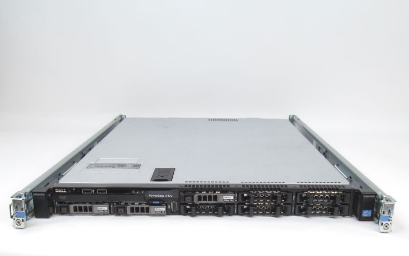 Poweredge R420 2x2.2GHZ E5-2407 , 16GB , 3x300GB 10k 2x550W PS, H310 raid