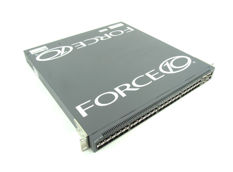 Force 10 S4810P-AC-R 48-Port 10GbE Switch 4x 40Gbe Ports,1x AC Pwr ...