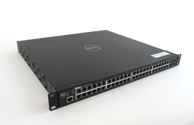 Dell S50-01-GE-48T-V-2 Force 10 S50N 48-Port POE Gigabit Switch,AC & DC ...
