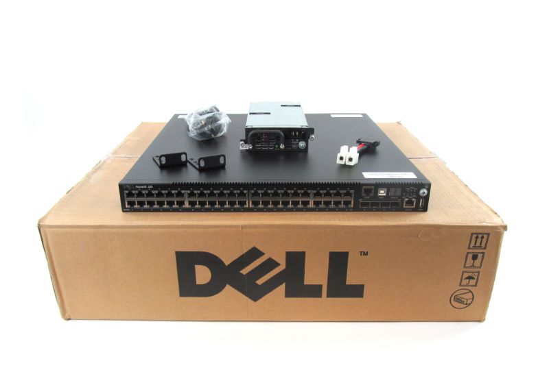 Dell S55T-AC Force 10 44 Port Gigabit Switch, AC Power