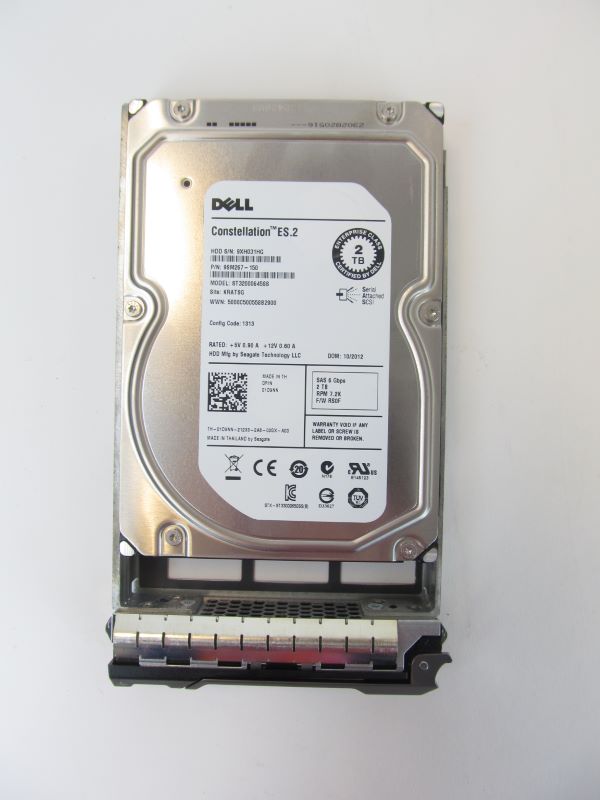 Dell ST32000645SS 2TB SAS 7200RPM 6GBPS Hard Disk Drive