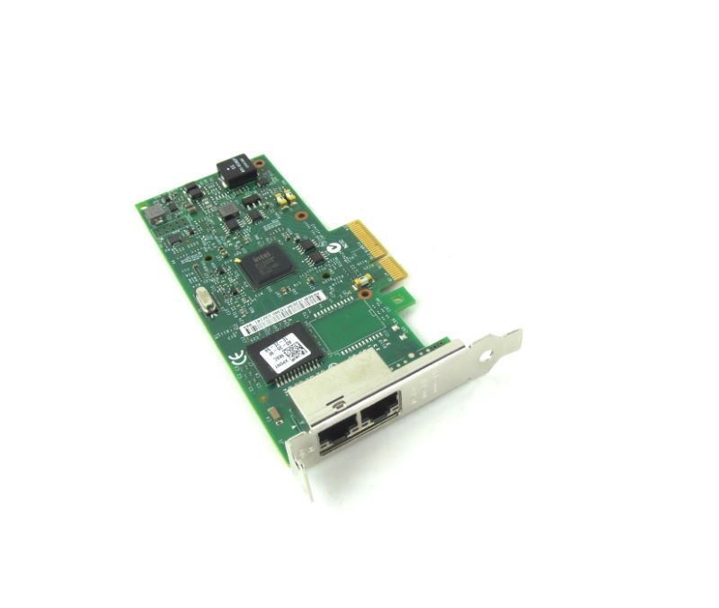 Dell XP0NY Dual Port NIC PCIe Low Profile bracket Ethernet Network Card