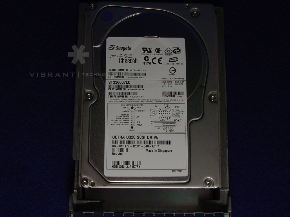 Dell st336607lc-2 36GB Ultra 320 10k 80 pin