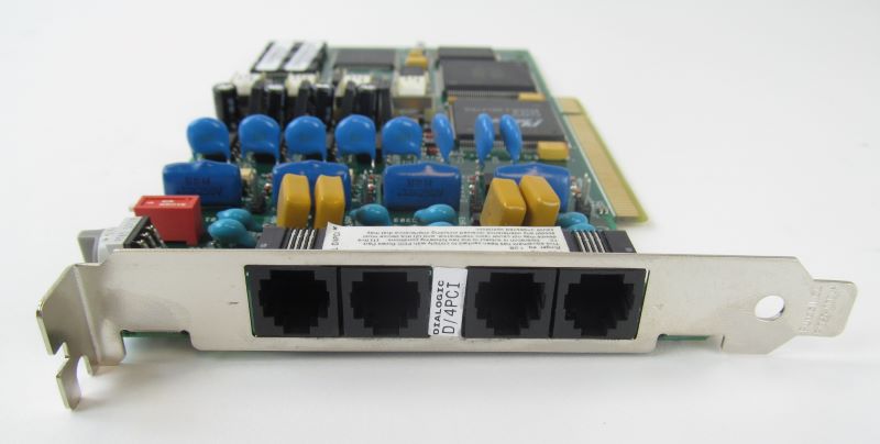 04-2488-001 Dialogic D/4PCI Port PCI Board