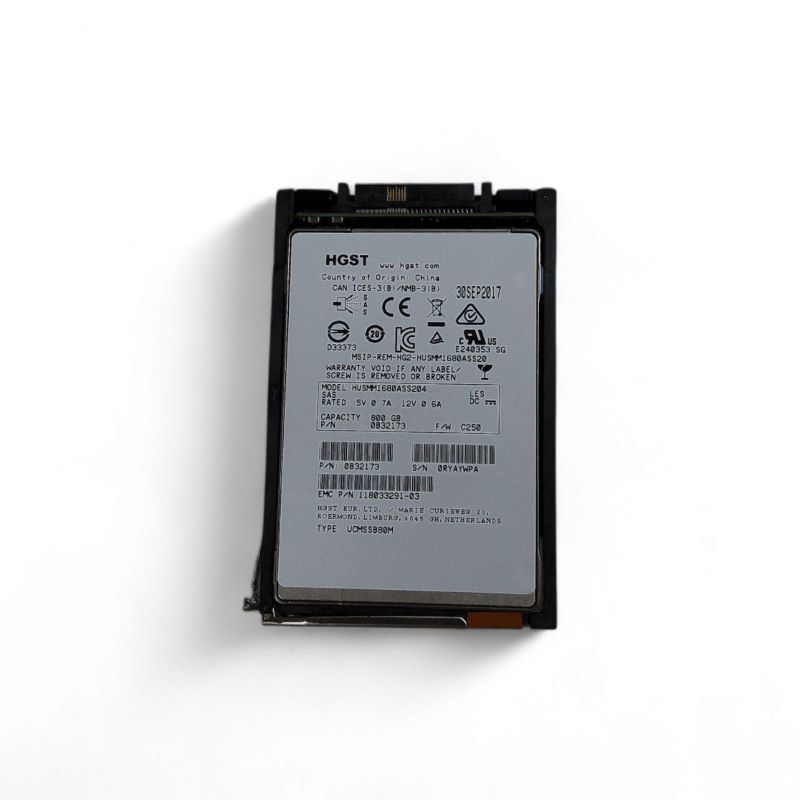 EMC 005051587 UNITY 800GB SSD 2.5" SAS 12GB