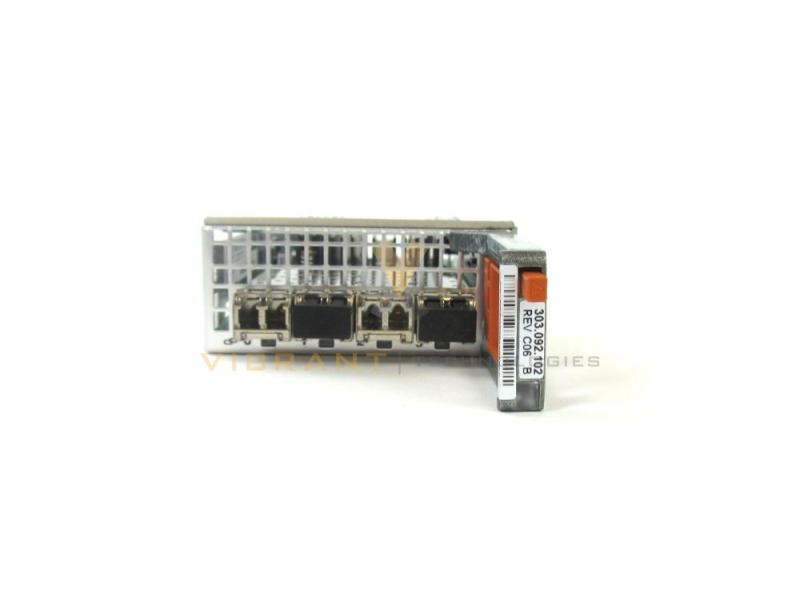 EMC 303-092-102 8GB Fiber Channel 4 Port I/O Module w/ 4 SFP