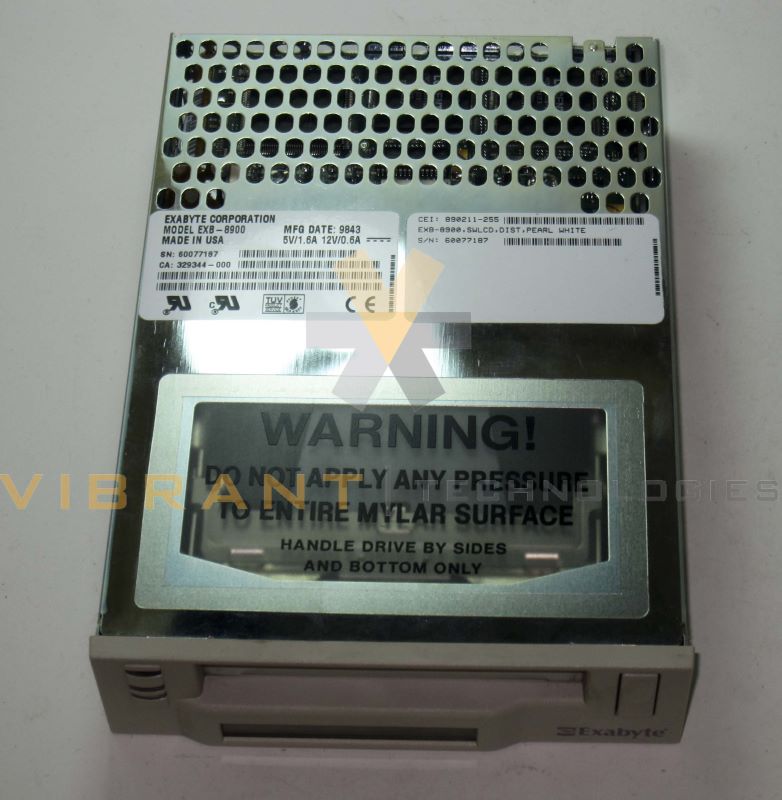 Exabyte EXB-8900 20-40GB 8MM NARROW SE-SCSI TAPE DRV