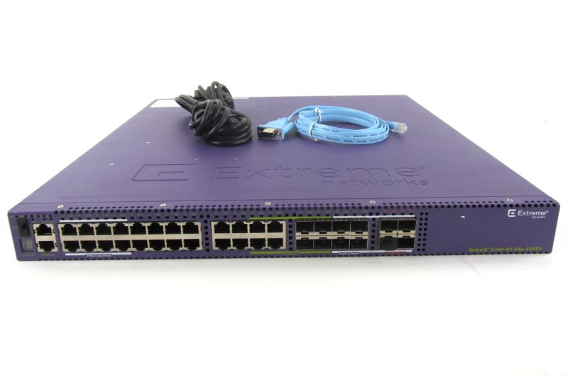 Extreme 16703 24x 10/100/1000BASE-T POE+ 8x SFP Ports,4x SFP+ Ports