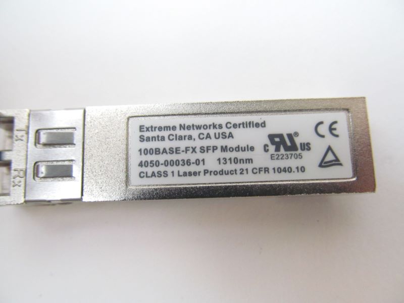 Extreme certified 4050-00036-01 100base-FX SFP module long wave