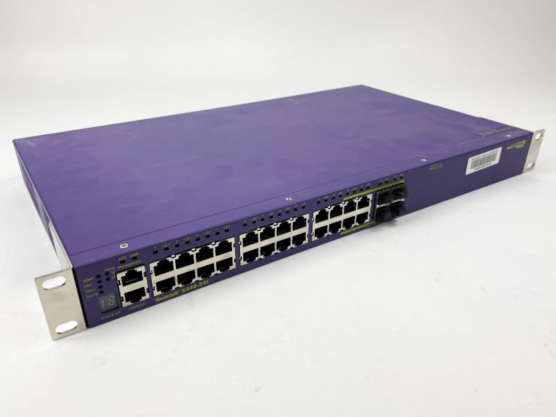 X440-24T 24-PORT 10/100/1000BASE-T SWITCH 4x 1000 Base-X SFP