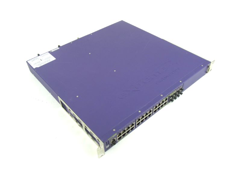 Extreme X460-24P 24xGigabit POE+ Switch Stacking Mod'l,Dual Pwr,Rck