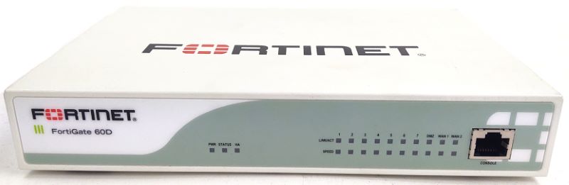 Fortinet FG-60D FIREWALL SECURITY APPLIANCE