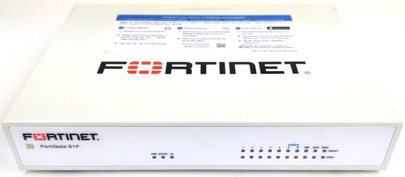 Fortinet FG-61F Network Firewall 10xGE port Switch 128GB SSD